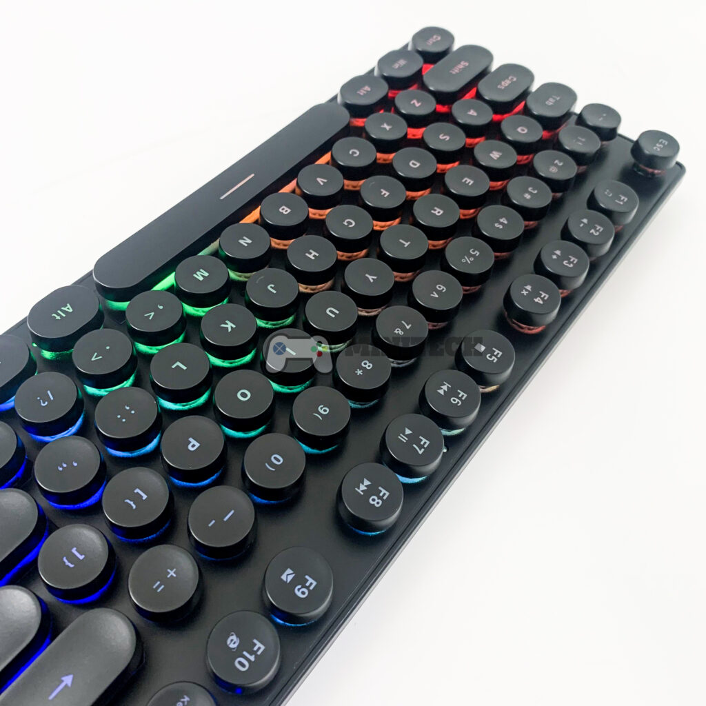 Bàn Phím Có Dây Nút Tròn Sang Trọng EWEADN - Minitech- yêu setup